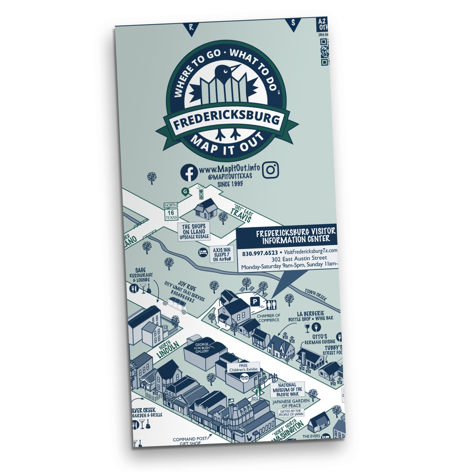 Fredericksburg, Texas - Map It Out